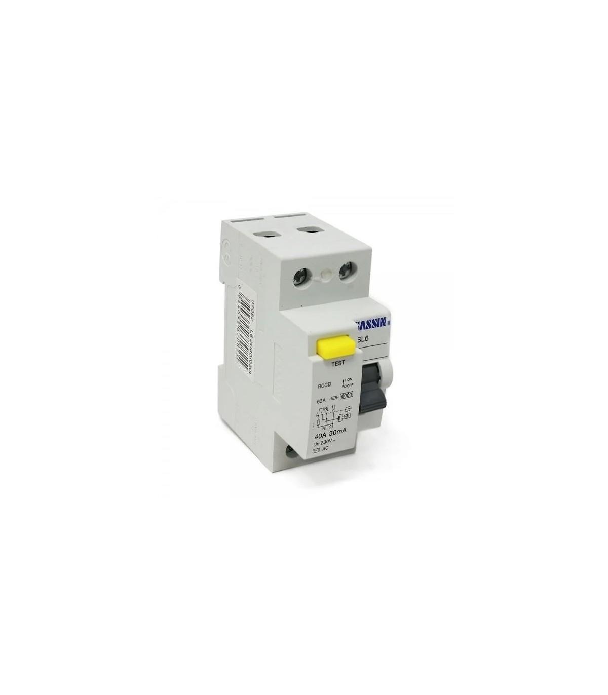 Interruptor Diferencial 3SL6 2P 40A 30mA AC 6KA