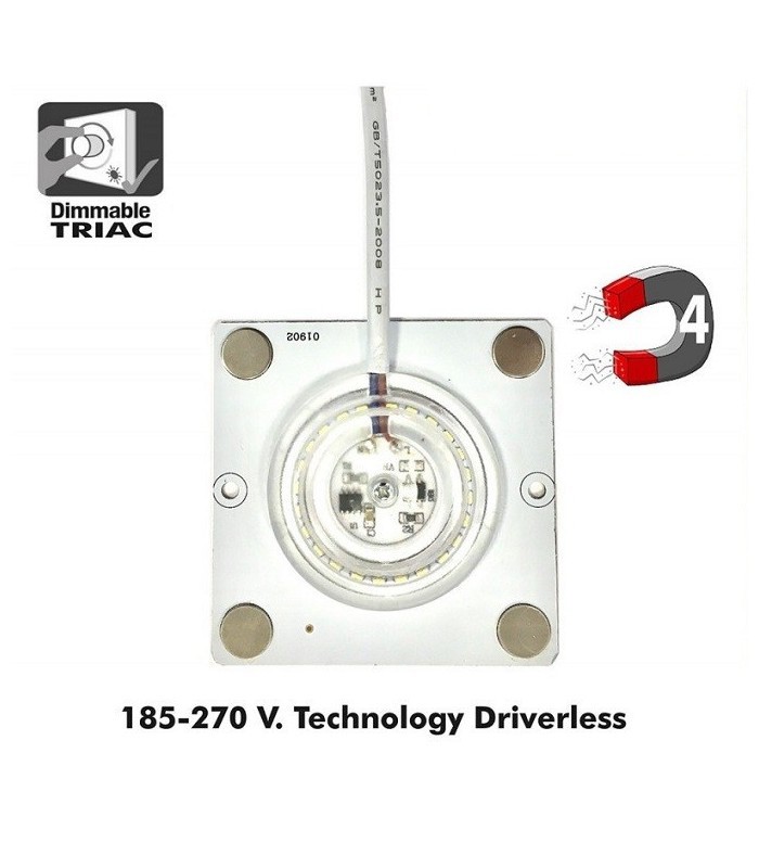 Módulo Multifunción Imán Led 12W 1080LM 120º IP25